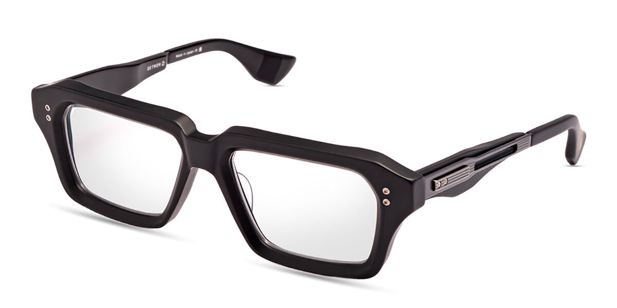 Dita Detron DTX459-A-02 Rectangular Matte Black/Black Iron lentes ...