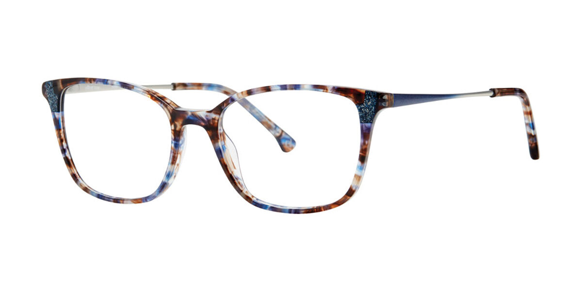 Elliott Ives Plum Caramel Blue Rectangular Caramel Blue lentes ...